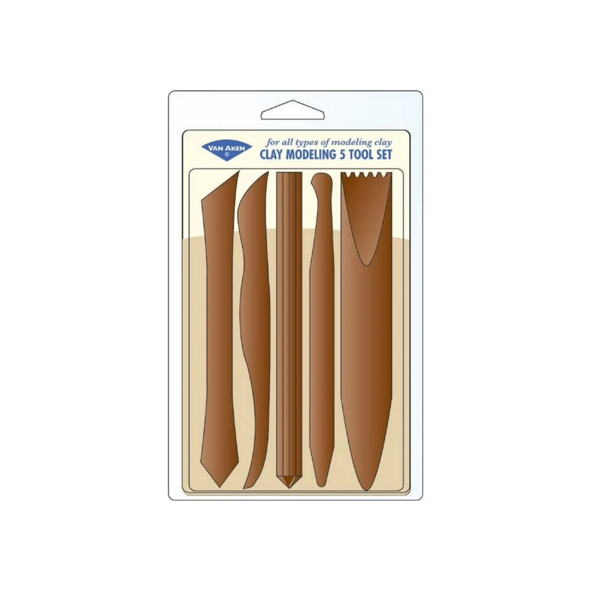 Claytoon 5 Tool Set, For All Types of Modeling Clay – Souligné HN